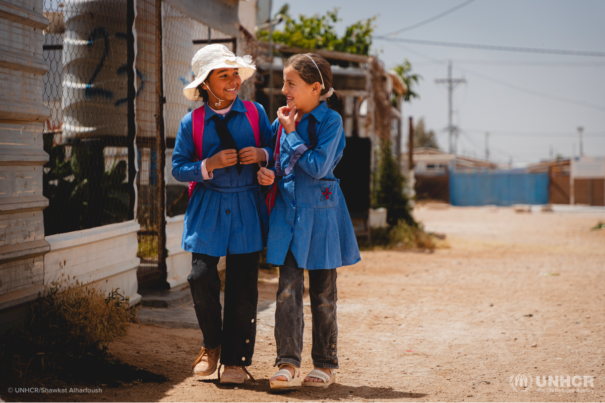 From refugee classmates to best friends